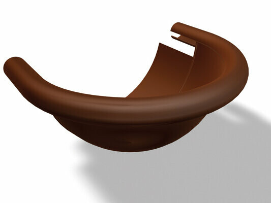 Half round gutter | PREFA
