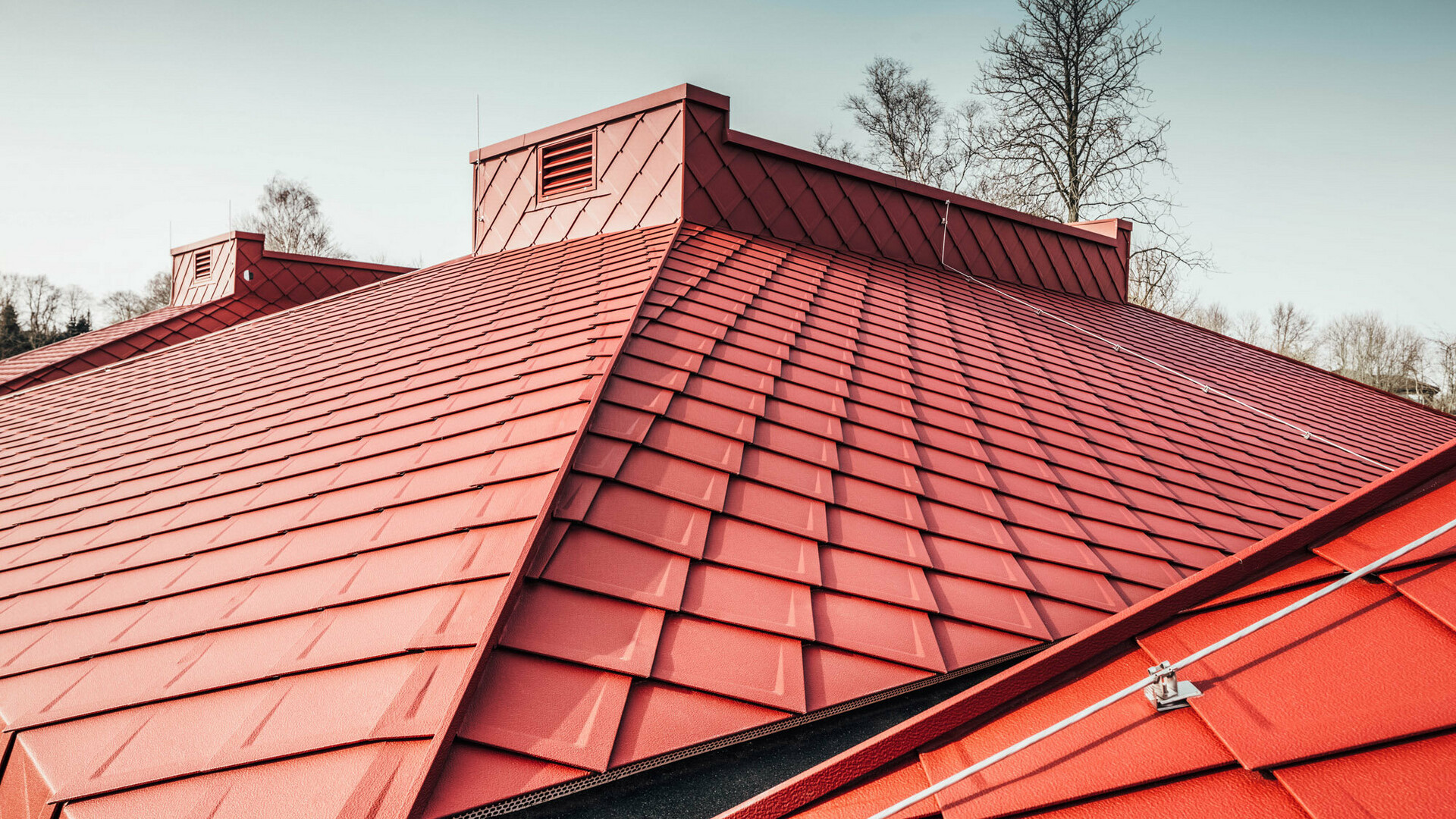 Rhomboid roof tile 29 × 29 | PREFA