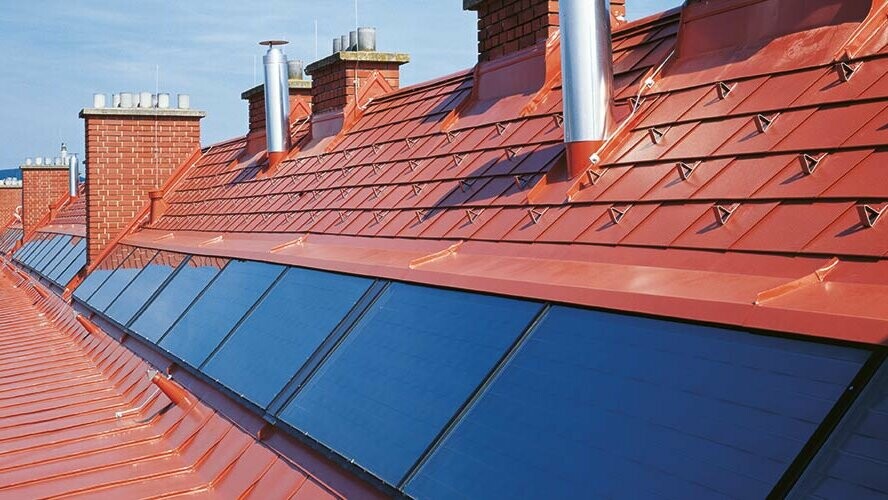 Lightweight metal roof with a tile-like appearance | PREFA